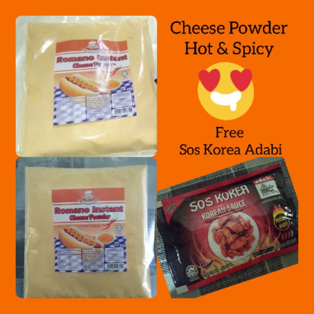 Cheese Powder percuma Sos Korea Adabi | Shopee Malaysia