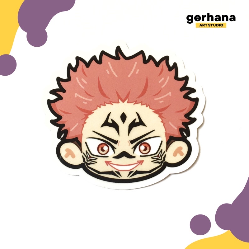 Jujutsu Kaisen Chibi Sticker | Nanami Gojo Nobara Sukuna Megumi Yuji ...