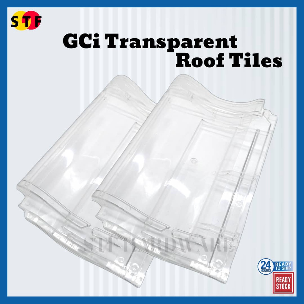GCI S-Pantile Toplight Roofing Tiles Transparent Tile Clear Tile Roof ...