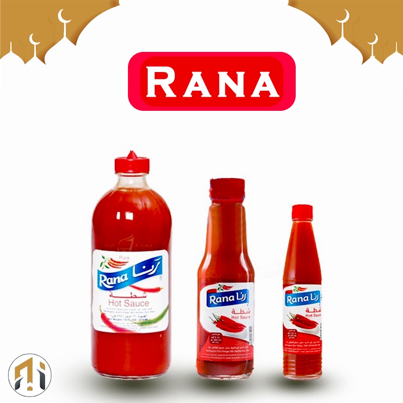 Hot Sauce Rana Imported From Saudi Arabia ( 474ml, 180ml, 100ml ...