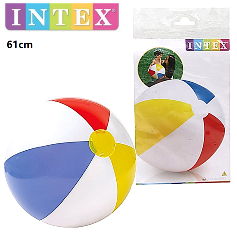PROMOTION 59020 59030 INTEX 51cm 61cm Inflatable Glossy Panel PVC Ball ...