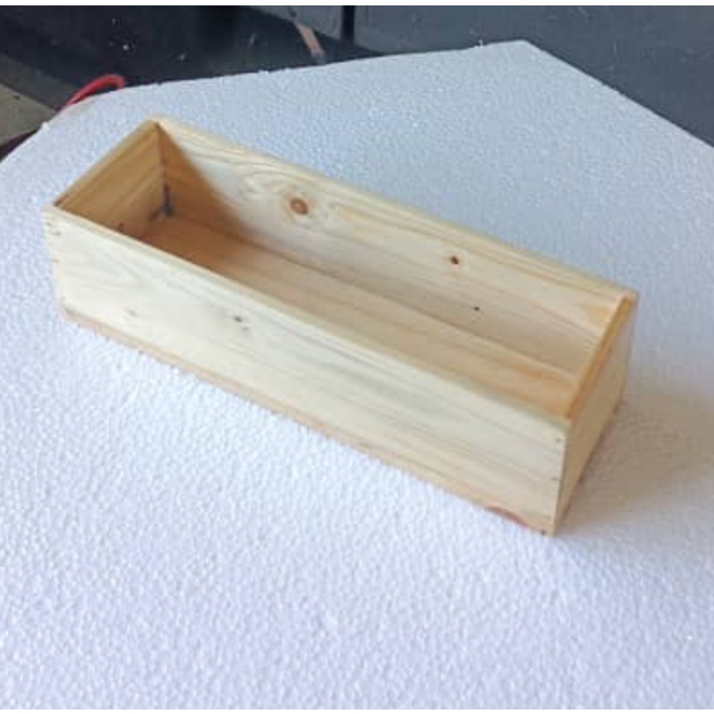 Kotak Kayu Pine Saiz 30x10cm Ketinggian 8cm .Wooden Box From Pinewood ...