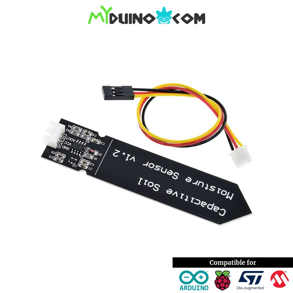 Soil Moisture Capacitive Sensor for Arduino Raspberry Pi Hobby/School ...