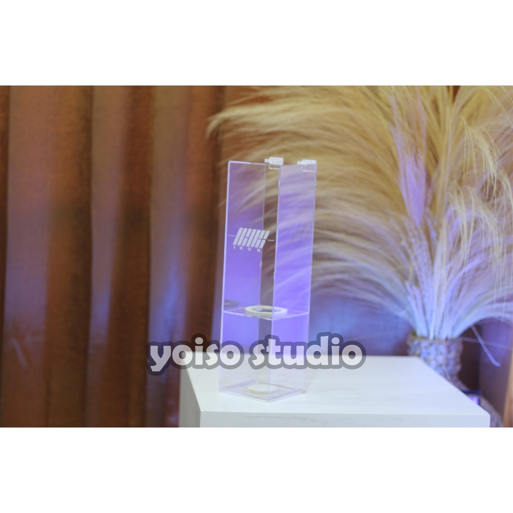 Box Lightstick Icon Conbate With Engraved Logo | Acrylic Light Stick ...