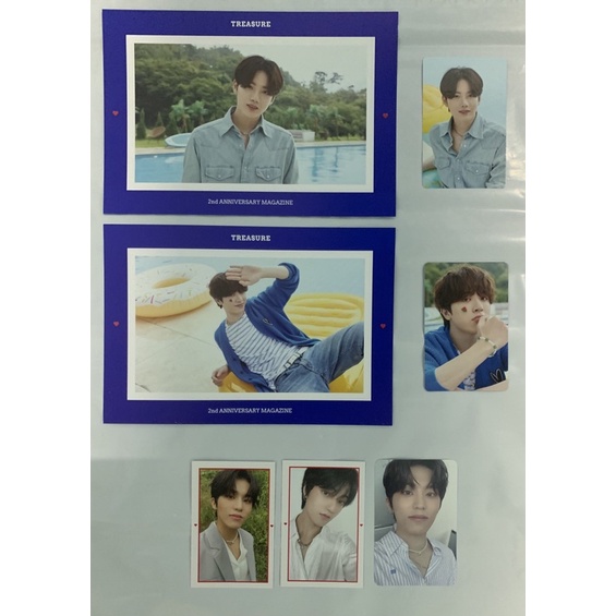 [Loose Set] [Ready Stock] TREASURE 2nd Anniversary Magazine YGSelect ...