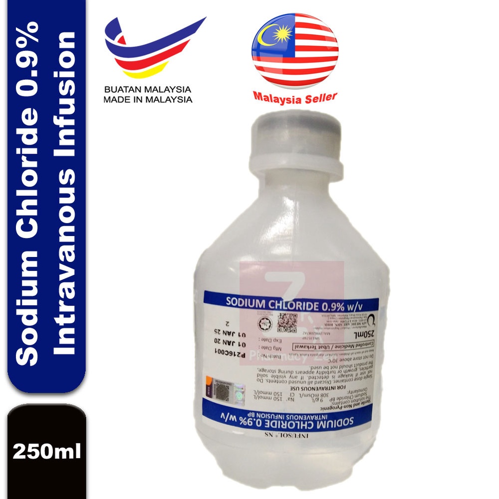 (EXP: 05/2025) INFUSOL Sodium Chloride Intravenous Infusion BP 0.9% ...