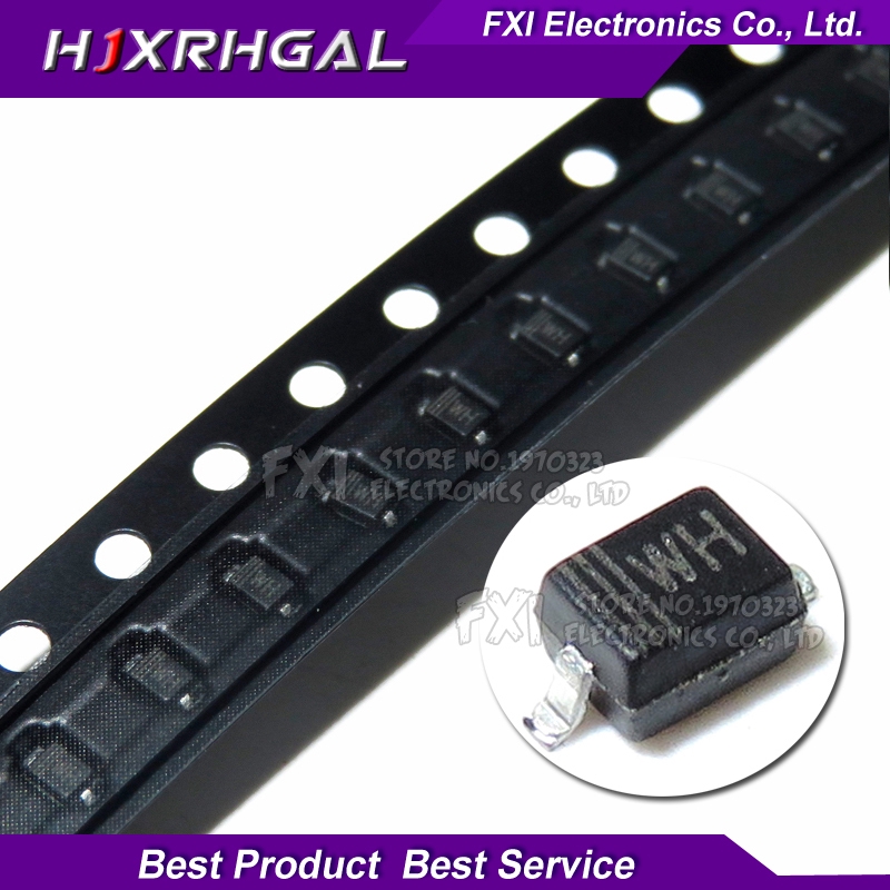 100PCS SMD Zener diode 12V SOD-323 0805 0.25W SMD Diode BZT52C12V WH MM3Z12V | Shopee Malaysia