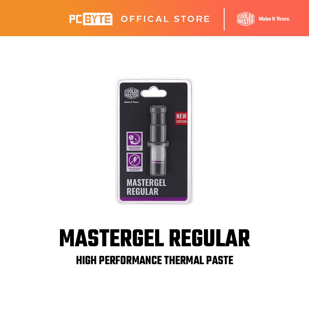 Cooler Master MasterGel Regular High Performance Thermal Paste - MGX ...
