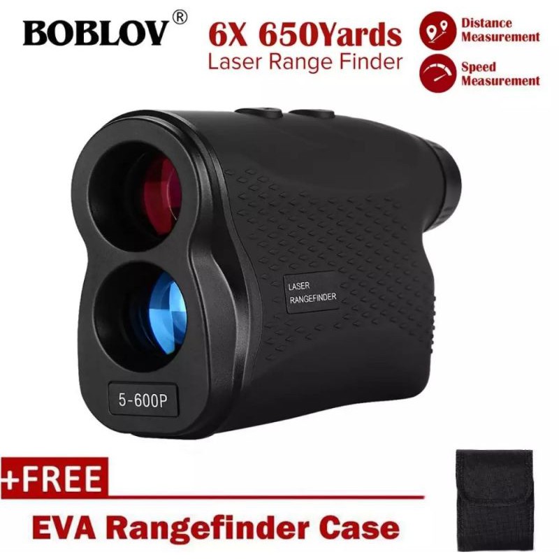 BOBLOV LR0600P Golf Rangefinder 5-600P Laser Rangefinder 600M Distance ...