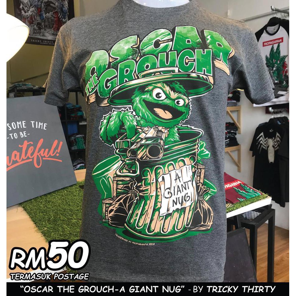 OSCAR THE GROUCH-A GIANT NUG (3PCS FOR ONLY RM130) | Shopee Malaysia