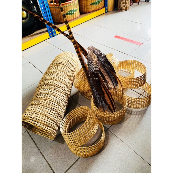 Topi Rotan Jewelry worn on the head🎩（Can be worn in a hat）🪘 | Shopee ...