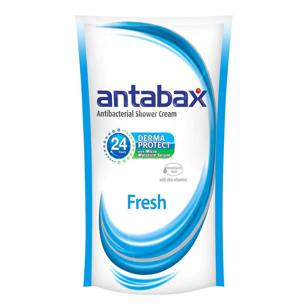 Antabax Antibacterial Shower Cream Refill Pack - Fresh 550ml | Shopee ...