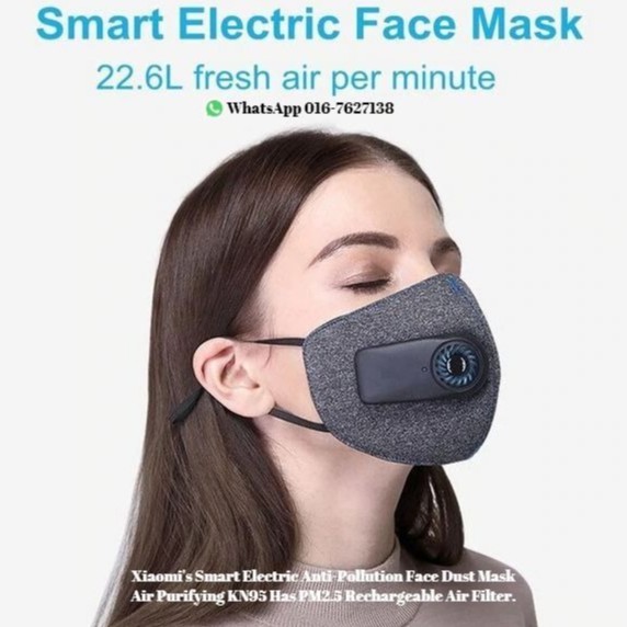 Xiaomi's Purely Smart Electric Anti-Pollution Face Dust Mask Air ...