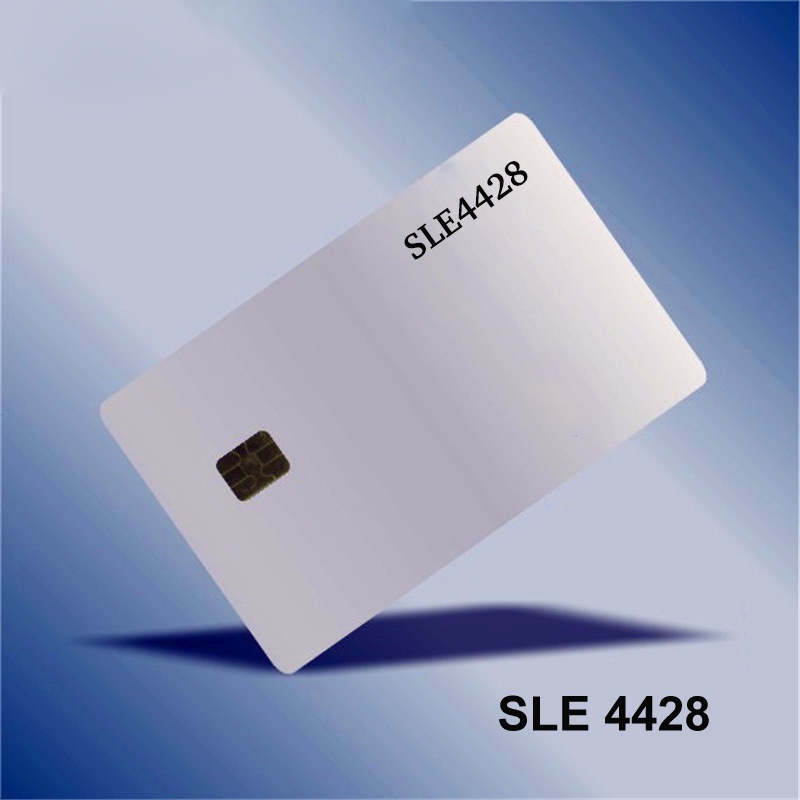 Contact IC Card 4428 and 4442 with SLE4442 Chip Smart Card- 1pcs ...