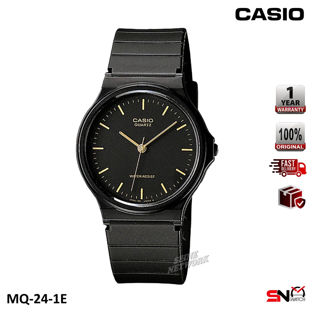 Casio MQ-24 MQ-24UC MQ-38UC Small Size Quartz Analog Resin Band Unisex Kid's Watch | Shopee Malaysia