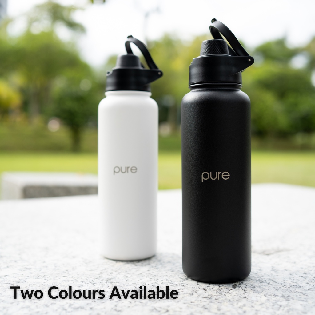 940ml PURE Bottle Stainless Steel and Leak-Proof Pure Thermo Flask ...
