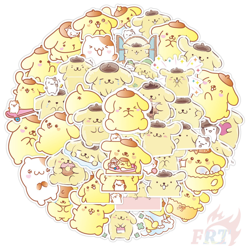 Pom Pom Purin Series 03 Stickers 50Pcs/Set Waterproof DIY Fashion ...