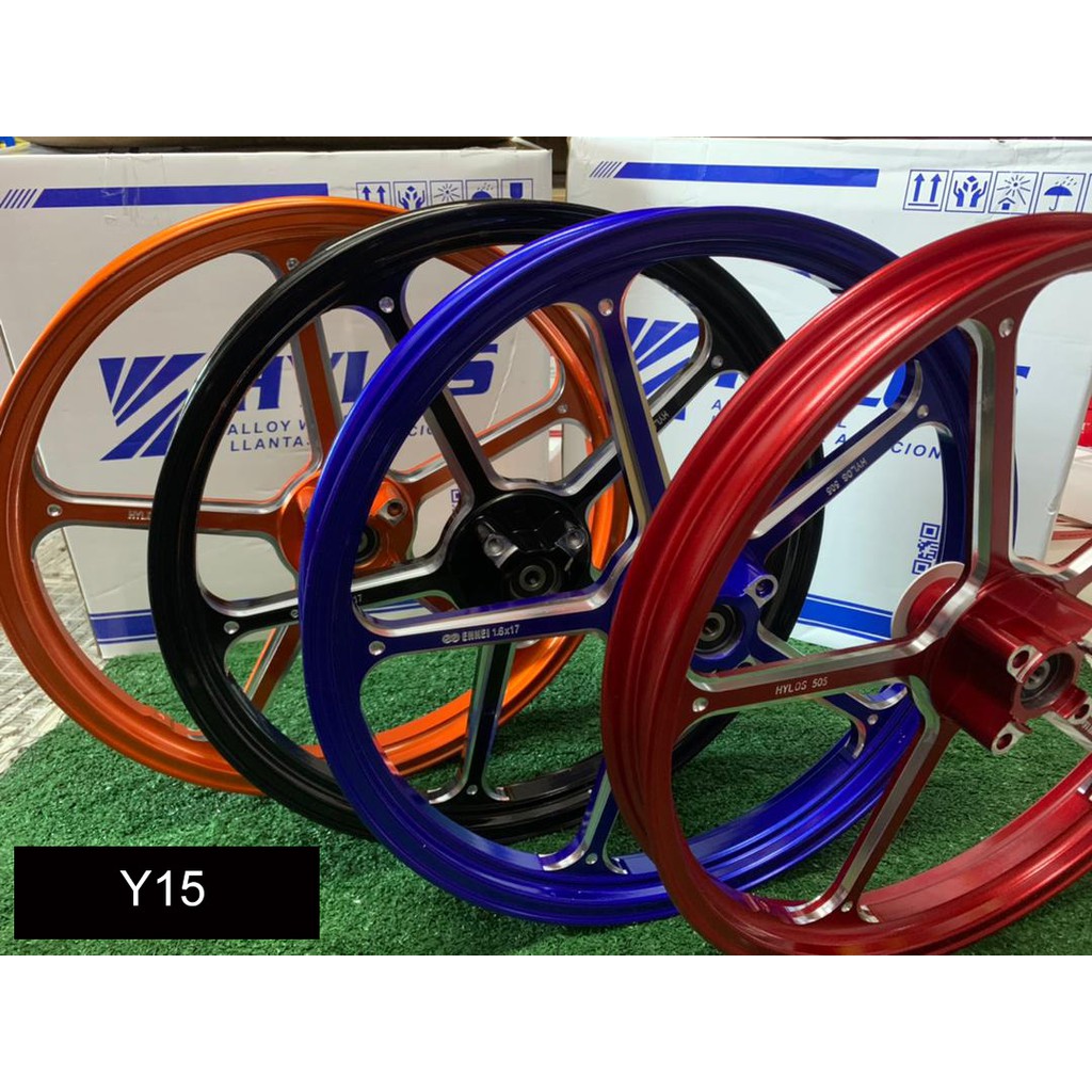 (READT STOCK) HYLOS ENKEI 505 LC135-4S / Y15ZR / Y125Z / LC5S SPORT RIM ...