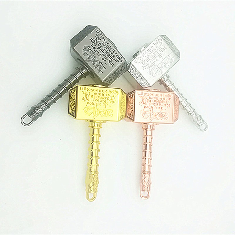 Thor's Hammer Fingertip Gyro Fidget Hand Spinner Reduce Stress Gifts ...