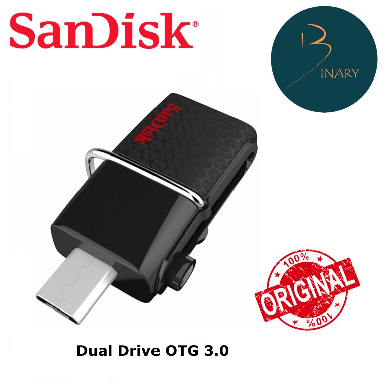 SanDisk OTG Pendrive 32GB/64GB Ultra Dual Drive 3.0 PenDrive / Flash ...
