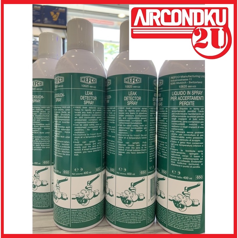Refco Leak Check Shooter Spray 400ml | Shopee Malaysia
