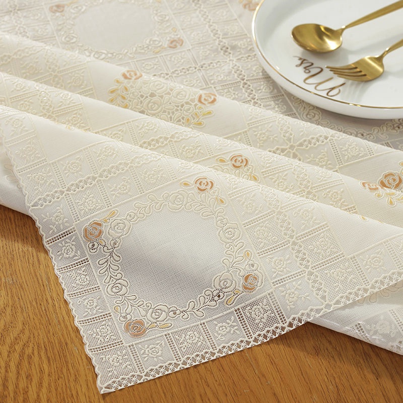 PVC Tablecloth Water Proof Anti-scalding Plastic Tablecloth Disposable ...