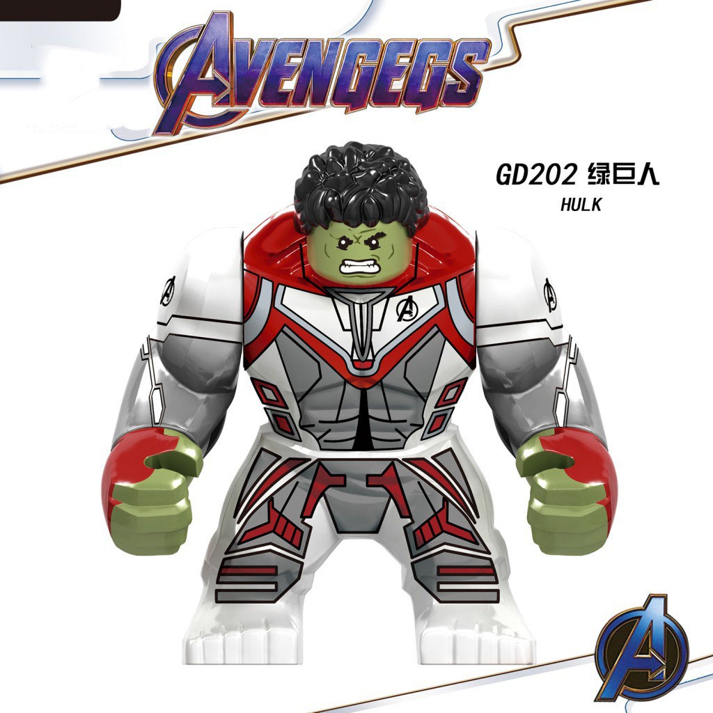 Avengers4 Super Heroes GIANT HULK Building Blocks Mini Figure Lego ...