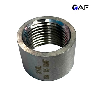Stainless Steel SS316 Half Coupling Fitting 1/4” to 2” BSPT Female ...