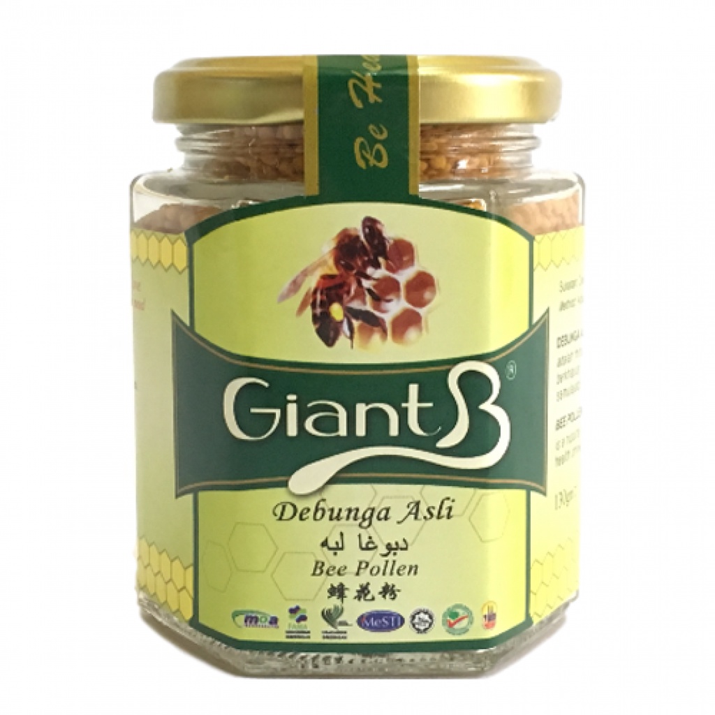 GIANTB HONEY MELAKA | BEE POLLEN 蜂花粉 DEBUNGA LEBAH MADU 天然蜂蜜 | Shopee ...