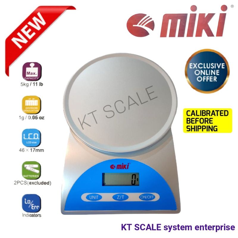 TIMBANG MIKI SCALE 5KG | Shopee Malaysia