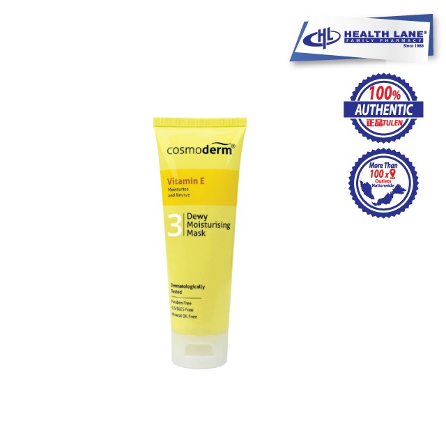 Cosmoderm Vit E Dewy Moisturising Mask (100ml) | Shopee Malaysia