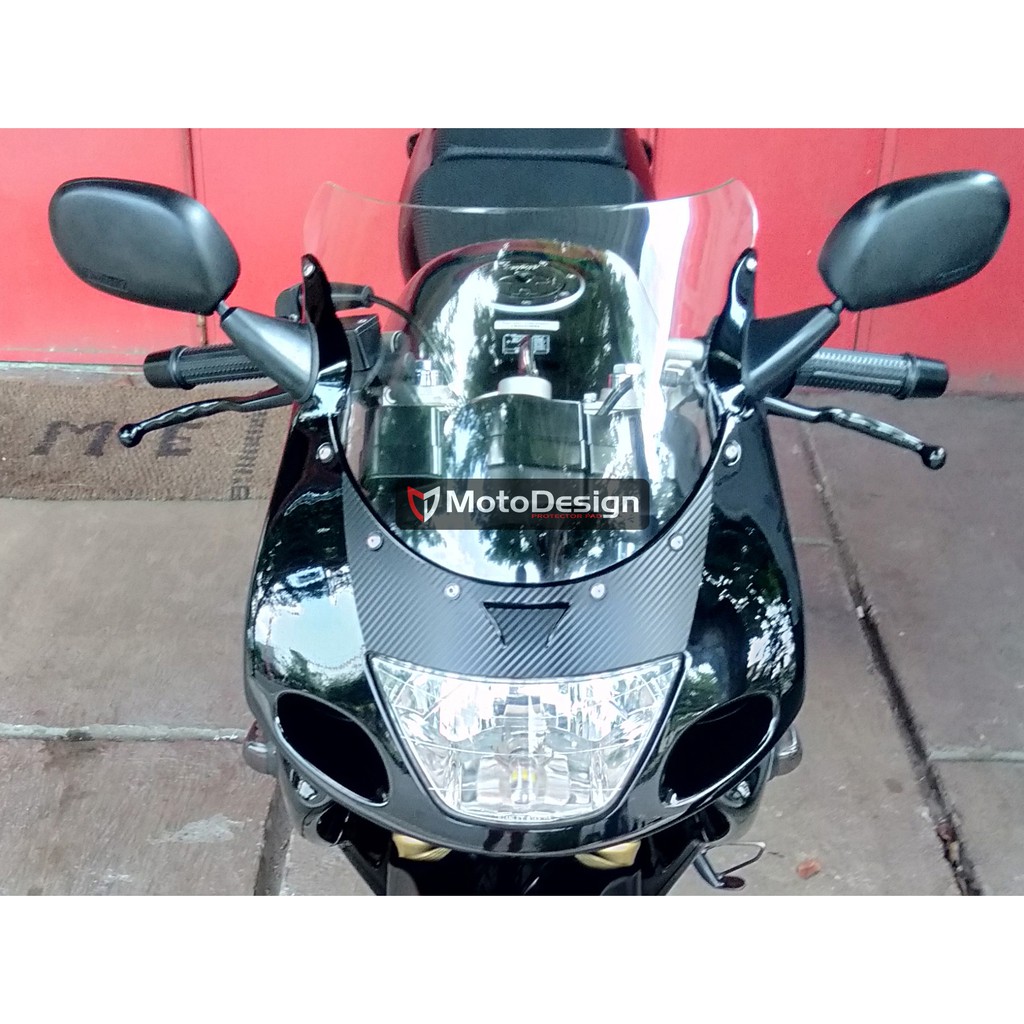 Barong Ninja RR OLD 3D Carbon Motif Striping Fairing Decal Sticker ...