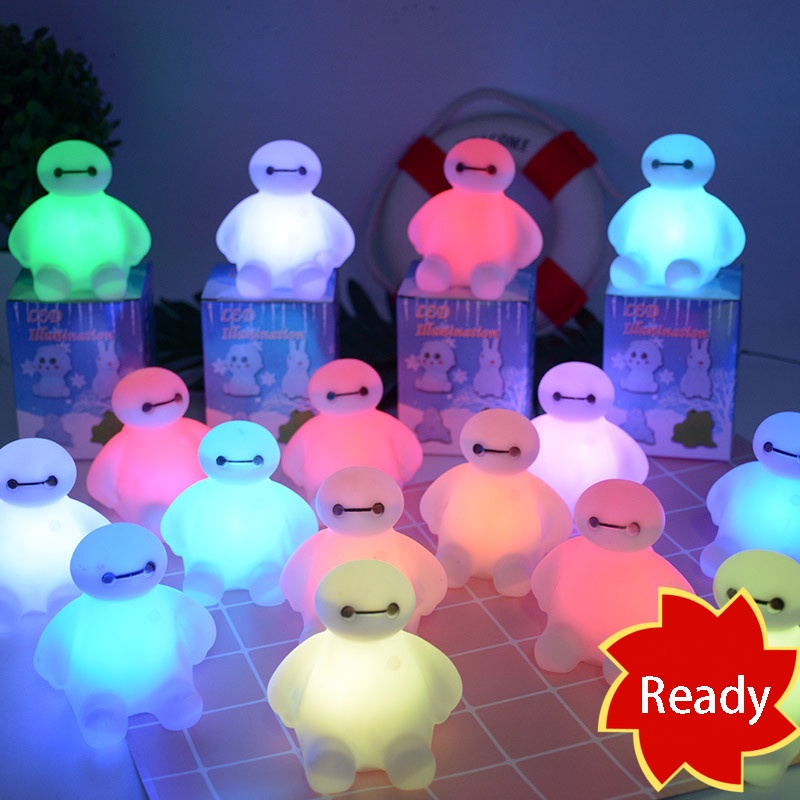 BayMax LED Night Light Bulb Energy Saving Big Hero 6 Cute Lamp Home Kid ...