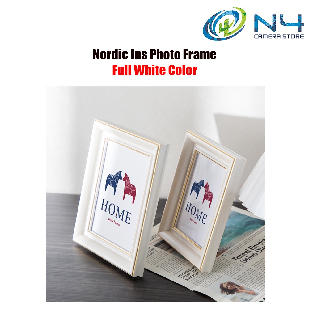 4R 6R 8R A4 Nordic Ins Design Wood Photo Frame Simple Creative Design ...
