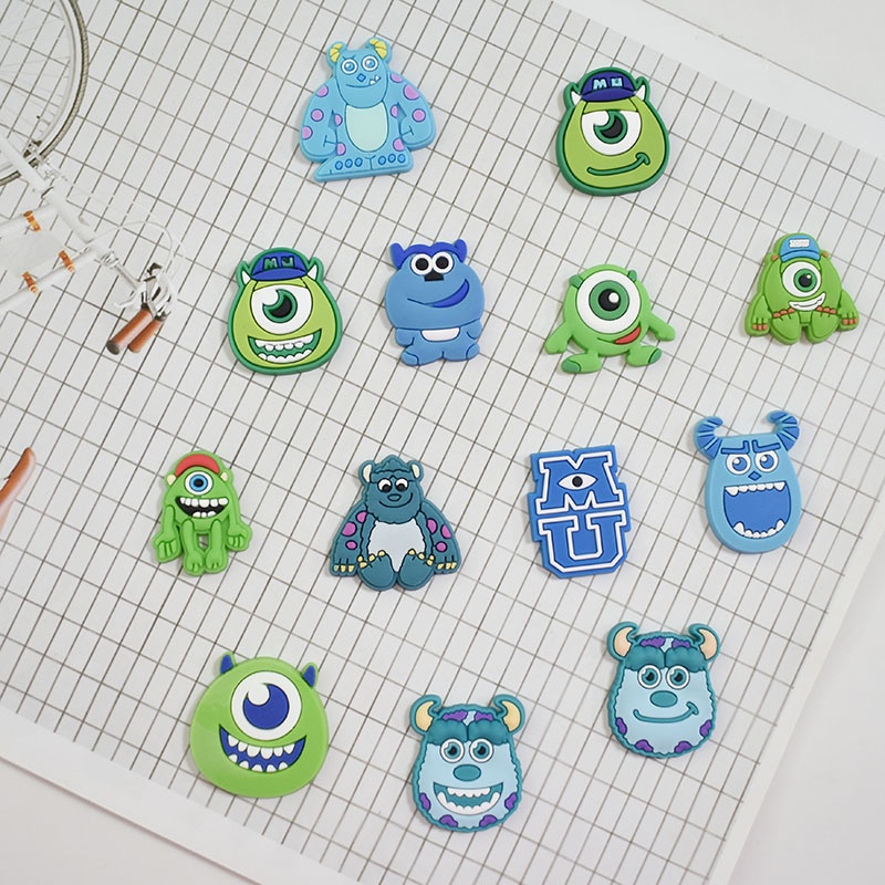 Cartoon Monster Crocs Charm Cyclops Monster Jibbits for Crocks DIY ...