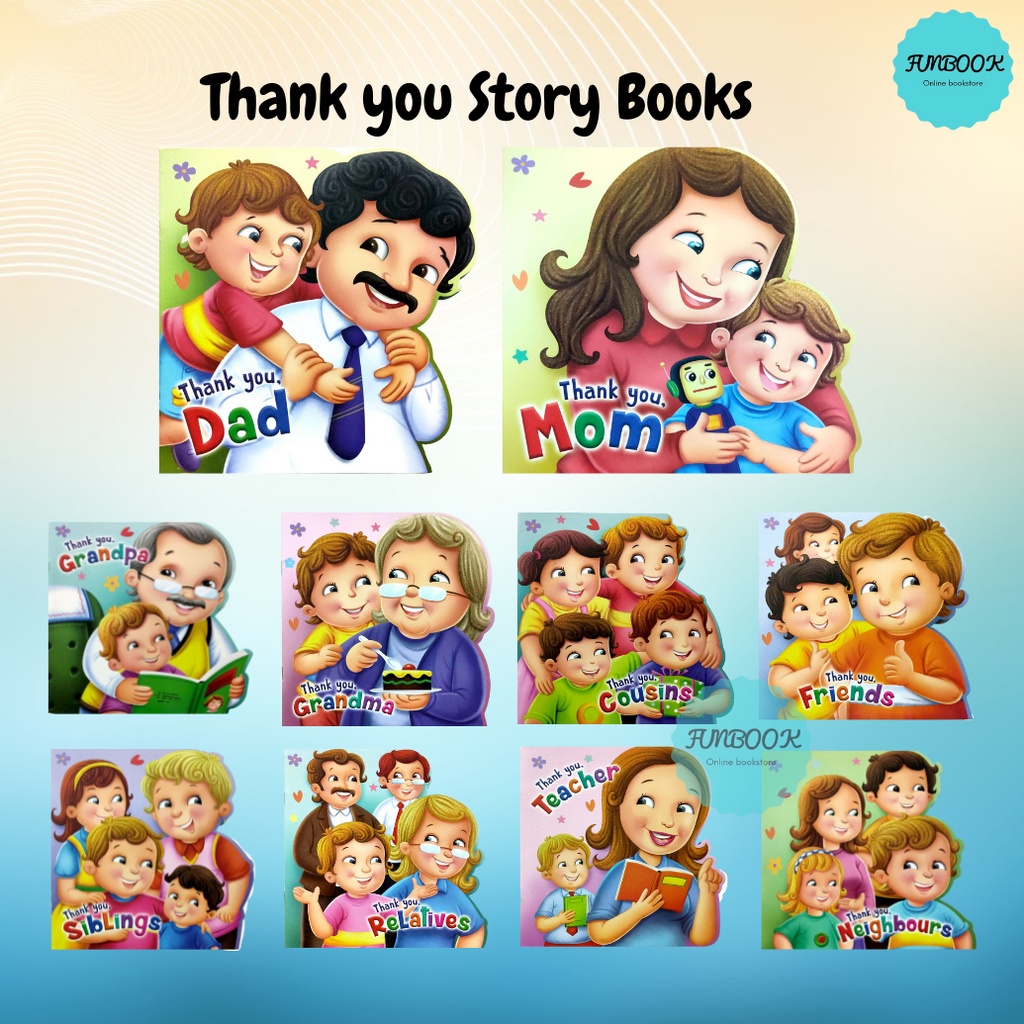 [FUNBOOK] Thank You Story Book For Children / buku cerita / 感谢小故事 ...