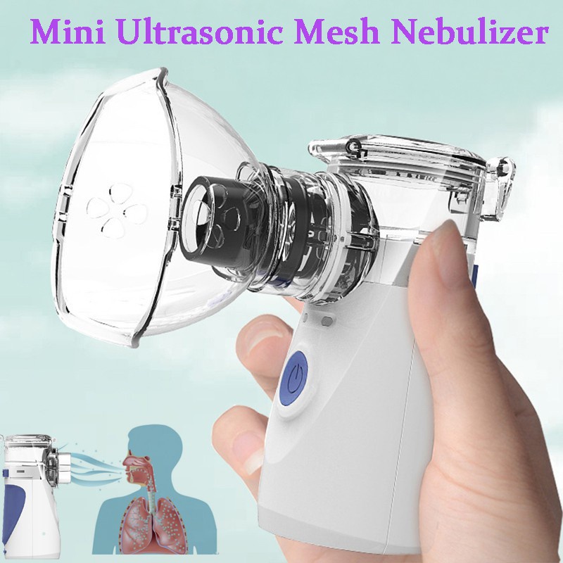 Ultrasonic Mesh Nebulizer Health Care Inhale Nebulizer Handheld Kids ...