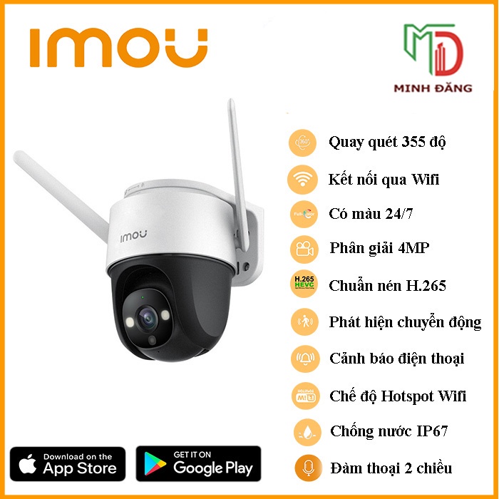 Imou PTZ 4MP IPC-S42FP Wifi Camera | Shopee Malaysia