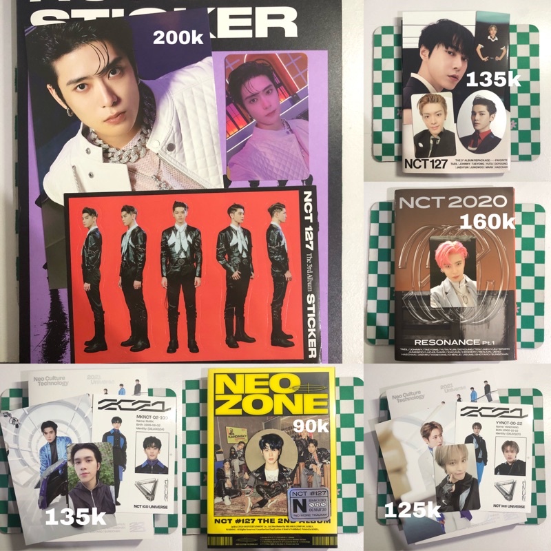 Album UNSEALED FULLSET STICKER FAVORITE RESONANCE UNIVERSE NEOZONE ...