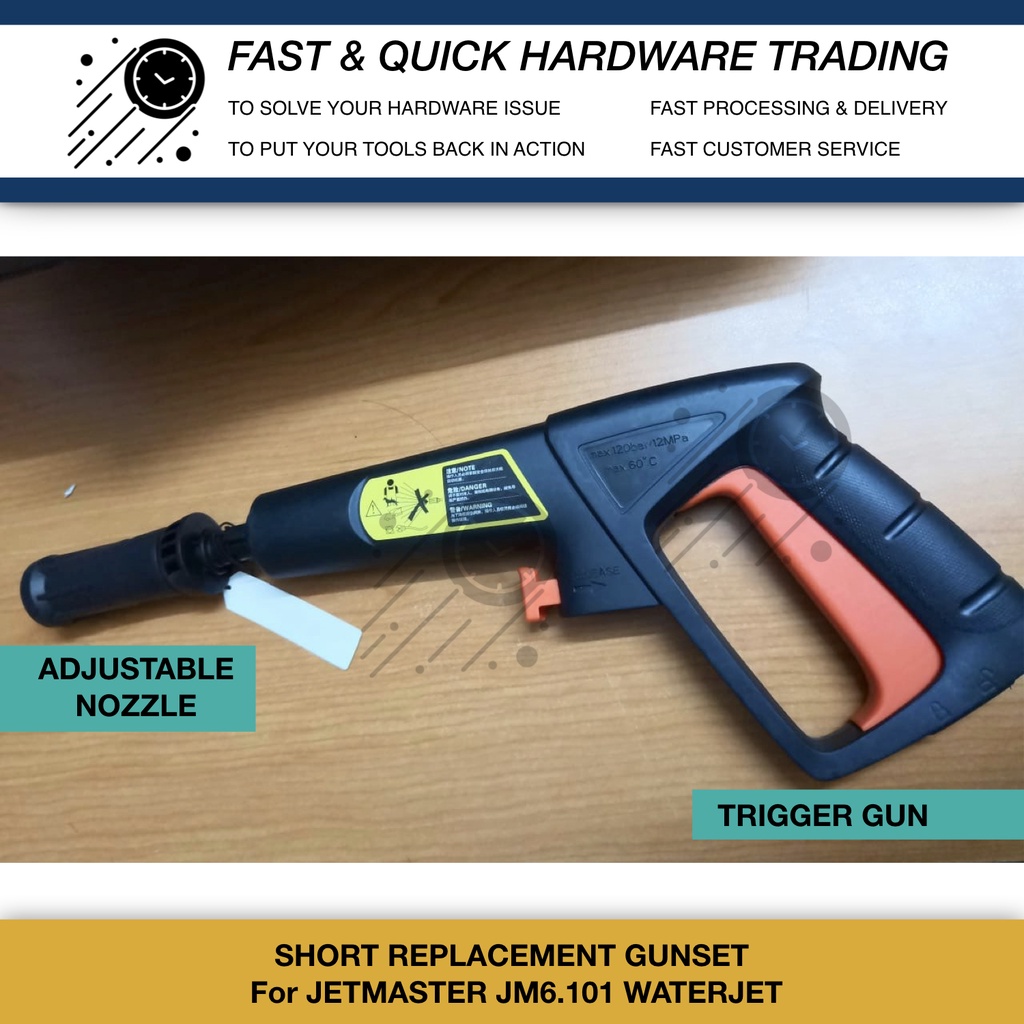 [FNQ] OEM 160MPA SHORT TRIGGER GUN SPRAY NOZZLE SET JETMASTER JM6.101 ...