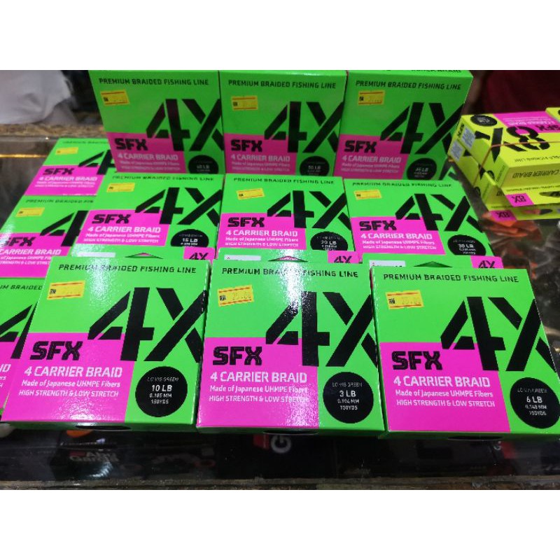 SUFIX SFX 4X carrier braided line | Shopee Malaysia SUFIX SFX 4X carrier braided line | Shopee Malaysia