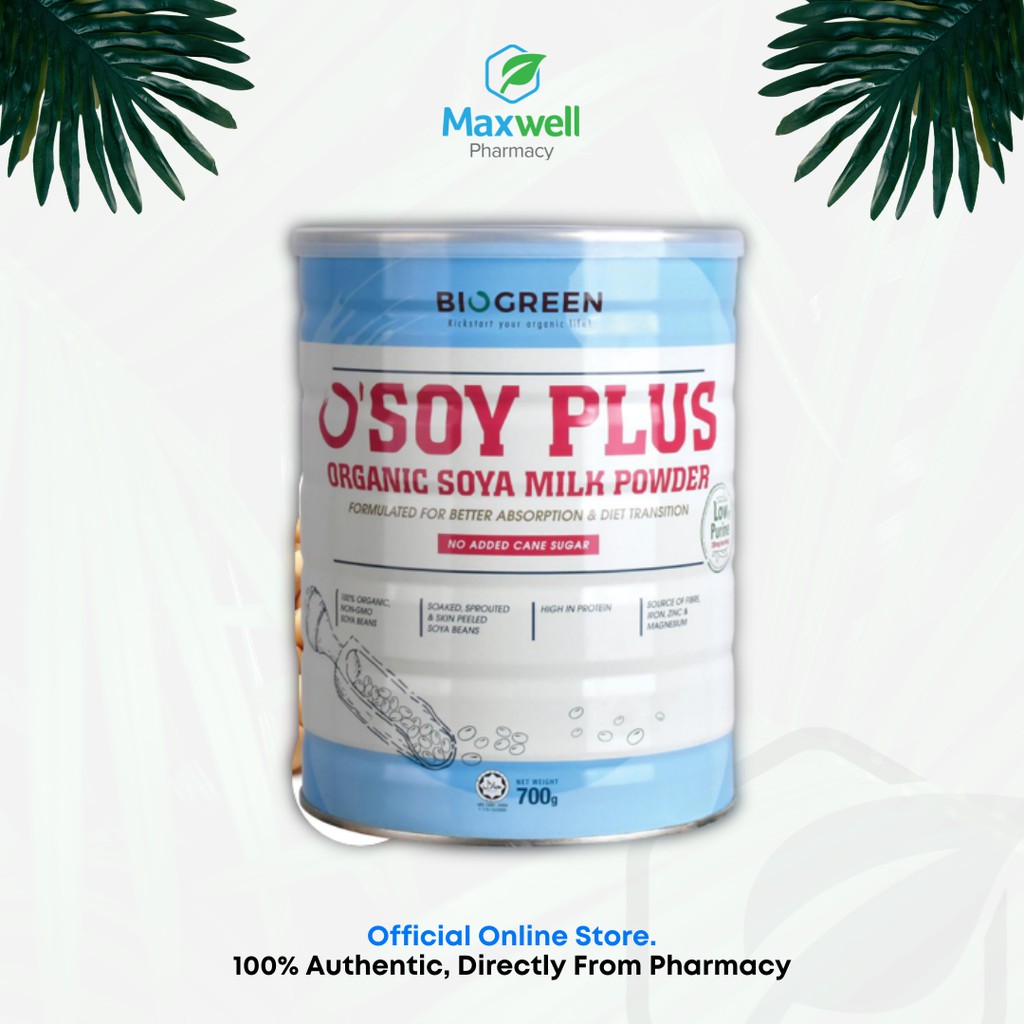 BIOGREEN O'Soy Plus Sugar Free 700g | Shopee Malaysia