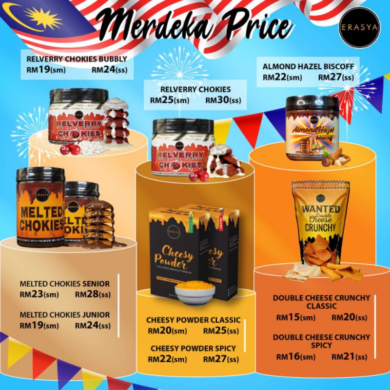 Set Merdeka Combo Erasya | Shopee Malaysia