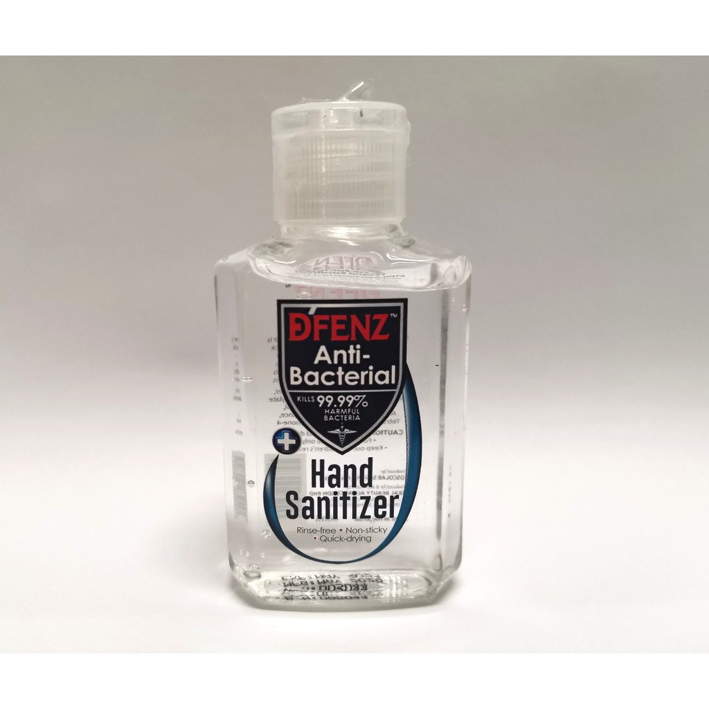 DFENZ Anti-Bacterial 99.99% - Hand Sanitizer 60ml | Shopee Malaysia