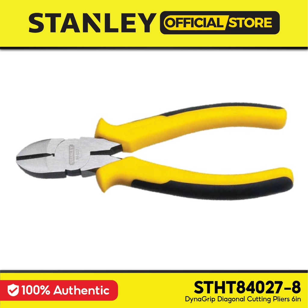 Stanley DynaGrip Diagonal Cutting Pliers (6”) STHT84027-8 | Shopee Malaysia