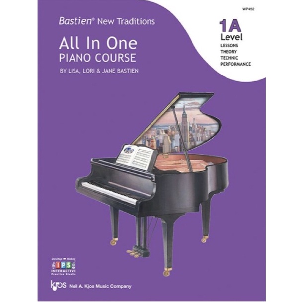 Bastien New Traditions: All In One Piano Course - Level 1A | Shopee ...