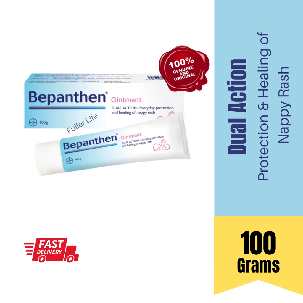 BEPANTHEN Ointment (30g / 100g) | Dual Action Healing of Nappy Rash ...
