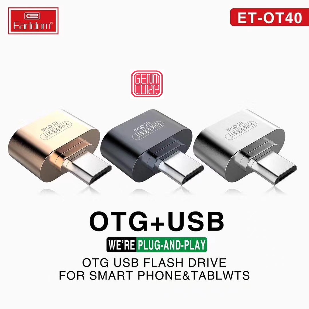 🔥 READY STOCK 🔥 EARLDOM (ET-OT40) OTG + USB | Shopee Malaysia