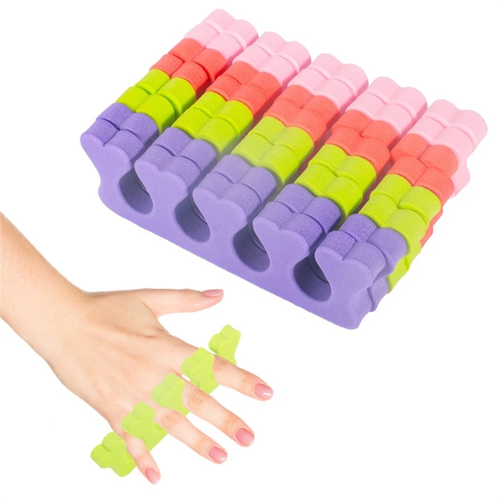 Nail EVA Sponge Split Finger Cotton Split Toe Cotton Split Toe Splitter ...