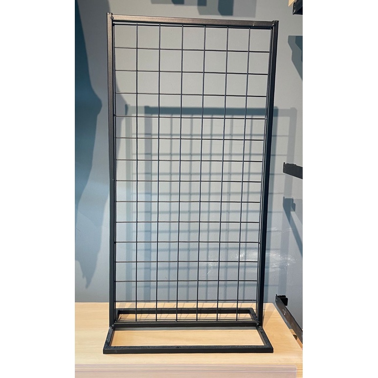 Black/White Mini Netting Display on Table for small accessories display ...
